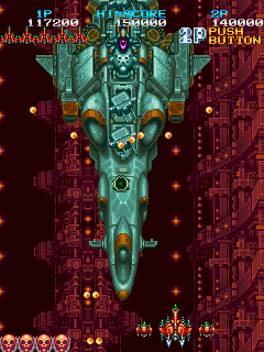 Screenshot of Truxton II (Arcade, 1992) - MobyGames