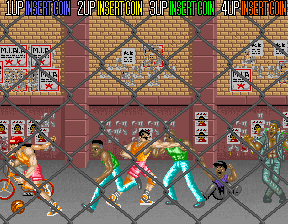 Screenshot of Punk Shot (Arcade, 1990) - MobyGames