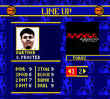 Screenshot of NBA Showtime: NBA on NBC (Game Boy Color, 2000) - MobyGames