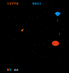 Screenshot of Mad Planets (Arcade, 1983) - MobyGames