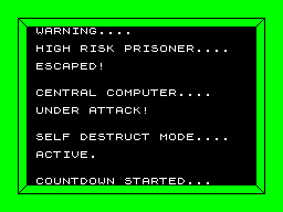 Screenshot of Knuckle Busters (ZX Spectrum, 1986) - MobyGames