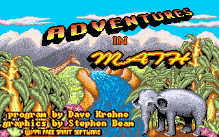 Screenshot of Adventures in Math (Amiga, 1991) - MobyGames