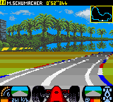 Screenshot of F1 Racing Championship (Game Boy Color, 2000) - MobyGames