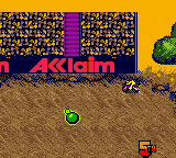 Screenshot of Jeremy McGrath Supercross 2000 (Game Boy Color, 2000 ...