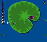 Screenshot of Micro Machines V3 (Game Boy Color, 1997) - MobyGames