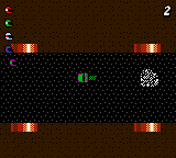 Screenshot of Micro Machines V3 (Game Boy Color, 1997) - MobyGames