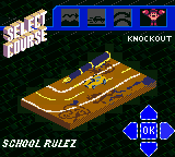 Screenshot of Micro Machines V3 (Game Boy Color, 1997) - MobyGames