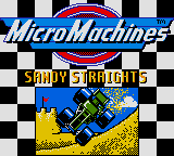 Screenshot of Micro Machines 1 and 2: Twin Turbo (Game Boy Color, 2000 ...
