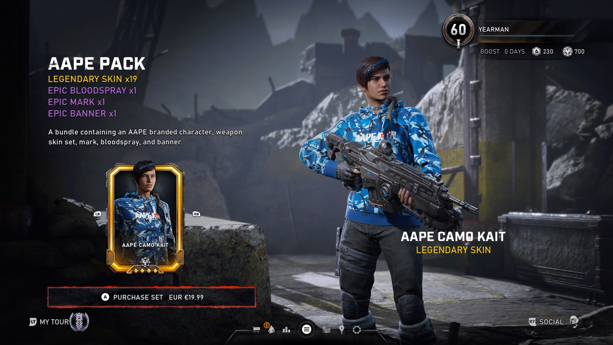 Gears 5: AAPE Pack screenshots - MobyGames