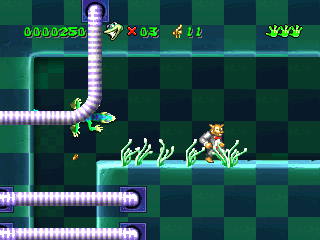 Screenshot of Gex (PlayStation, 1995) - MobyGames