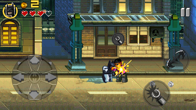 Screenshot of LEGO Batman: The Mobile Game (J2ME, 2011) - MobyGames