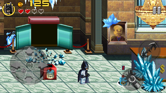 Screenshot of LEGO Batman: The Mobile Game (J2ME, 2011) - MobyGames