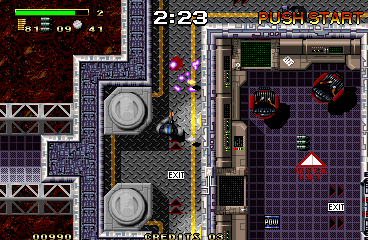 Screenshot of Steel Force (Arcade, 1994) - MobyGames