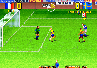 Screenshot of Super Sidekicks 3: The Next Glory (Arcade, 1995) - MobyGames