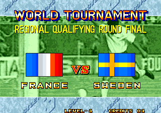 Screenshot of Super Sidekicks 3: The Next Glory (Arcade, 1995) - MobyGames