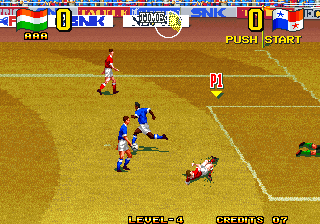Screenshot of Super Sidekicks 3: The Next Glory (Arcade, 1995) - MobyGames