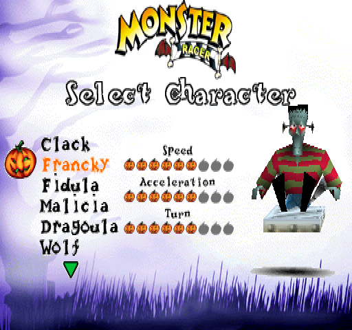 Screenshot of Monster Racer (PlayStation, 2001) - MobyGames