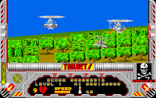 Screenshot of Hellfire Attack (Amiga, 1988) - MobyGames
