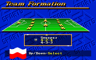 Screenshot of FIFA International Soccer (Amiga, 1993) - MobyGames