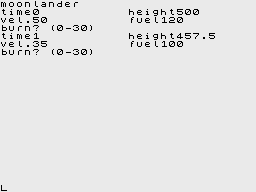 Screenshot of Computer Spacegames (ZX Spectrum, 1982) - MobyGames