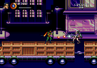 Screenshot of The Adventures of Batman & Robin (Genesis, 1995) - MobyGames