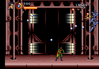 Screenshot of The Adventures of Batman & Robin (Genesis, 1995) - MobyGames