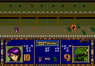 Screenshot of Warsong (Genesis, 1991) - MobyGames