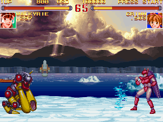 Screenshot of Schmeiser Robo (Arcade, 1993) - MobyGames