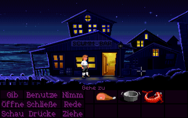 Screenshot of The Secret of Monkey Island: Enhanced Version (DOS, 1993 ...