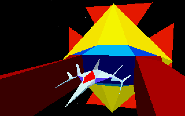 Screenshot of Star Cruiser II: The Odysseus Project (FM Towns, 1993 ...