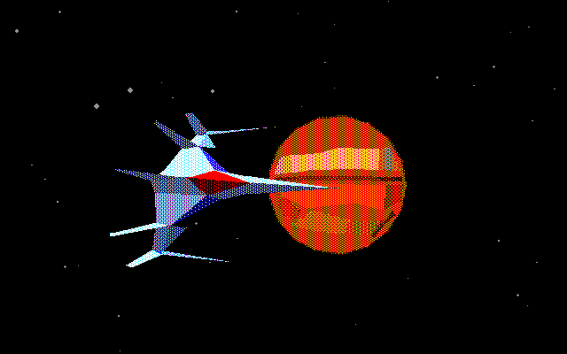 Screenshot of Star Cruiser II: The Odysseus Project (FM Towns, 1993 ...