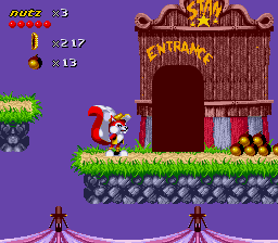 Screenshot of Mr. Nutz (Genesis, 1994) - MobyGames