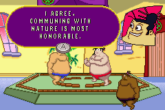 Screenshot of Super Duper Sumos (Game Boy Advance, 2003) - MobyGames