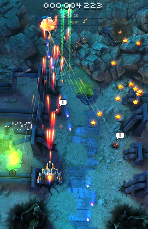 Screenshot of Sky Force: Reloaded (Android, 2016) - MobyGames