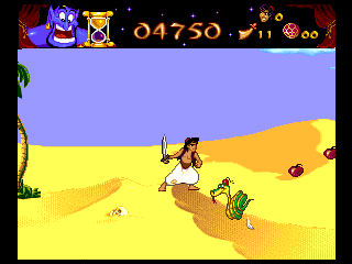 Screenshot of Disney's Aladdin (Amiga, 1993) - MobyGames