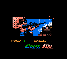 Screenshot of CrossFire (NES, 1990) - MobyGames