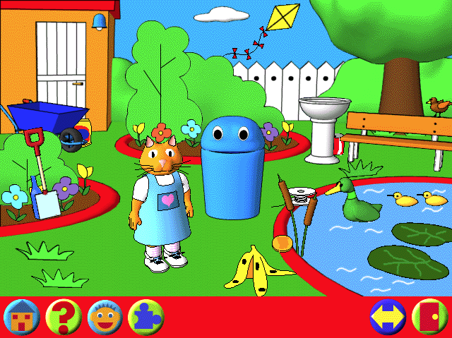 Screenshot of Learning Land 1: At The Playground (Windows, 1999 ...