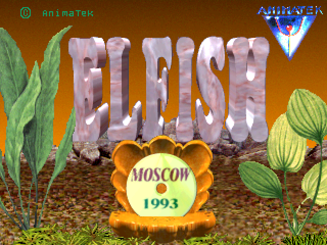 Screenshot of El-Fish (FM Towns, 1993) - MobyGames
