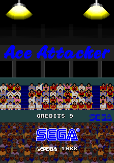 Screenshot of Ace Attacker (Arcade, 1988) - MobyGames