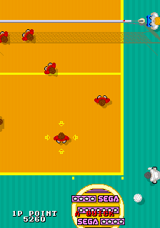 Screenshot of Ace Attacker (Arcade, 1988) - MobyGames