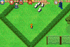 Screenshot of Sheep (Game Boy Advance, 2002) - MobyGames