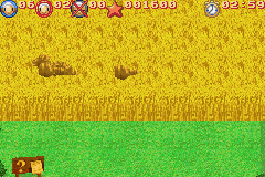 Screenshot of Sheep (Game Boy Advance, 2002) - MobyGames