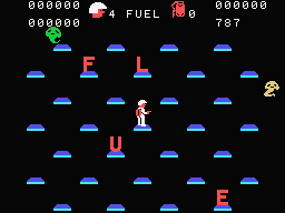 Screenshot of Tetra Horror (MSX, 1984) - MobyGames