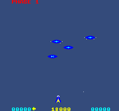 Screenshot of Quasar (Arcade, 1980) - MobyGames
