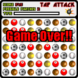 Screenshot of Tap Attack (Palm OS, 2003) - MobyGames