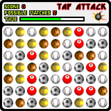 Screenshot of Tap Attack (Palm OS, 2003) - MobyGames