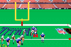 Screenshot of NFL Blitz 20-02 (Game Boy Advance, 2001) - MobyGames