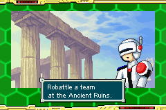 Screenshot of Medabots AX: Metabee Ver. (Game Boy Advance, 2003 ...