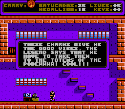 Screenshot of Cheman (NES, 2019) - MobyGames