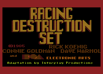 Racing Destruction Set screenshots - MobyGames